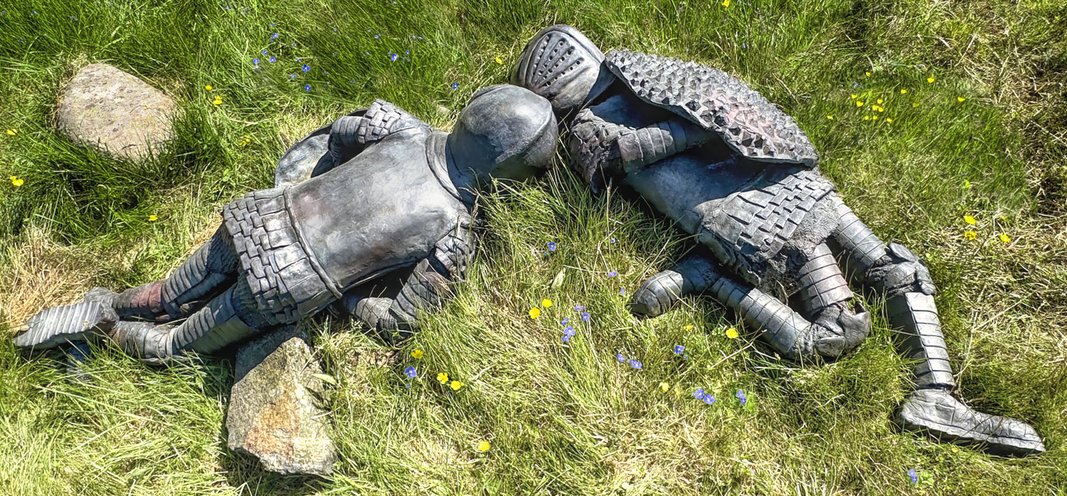 Sculpture park exhibition at Pilane on Tjörn island