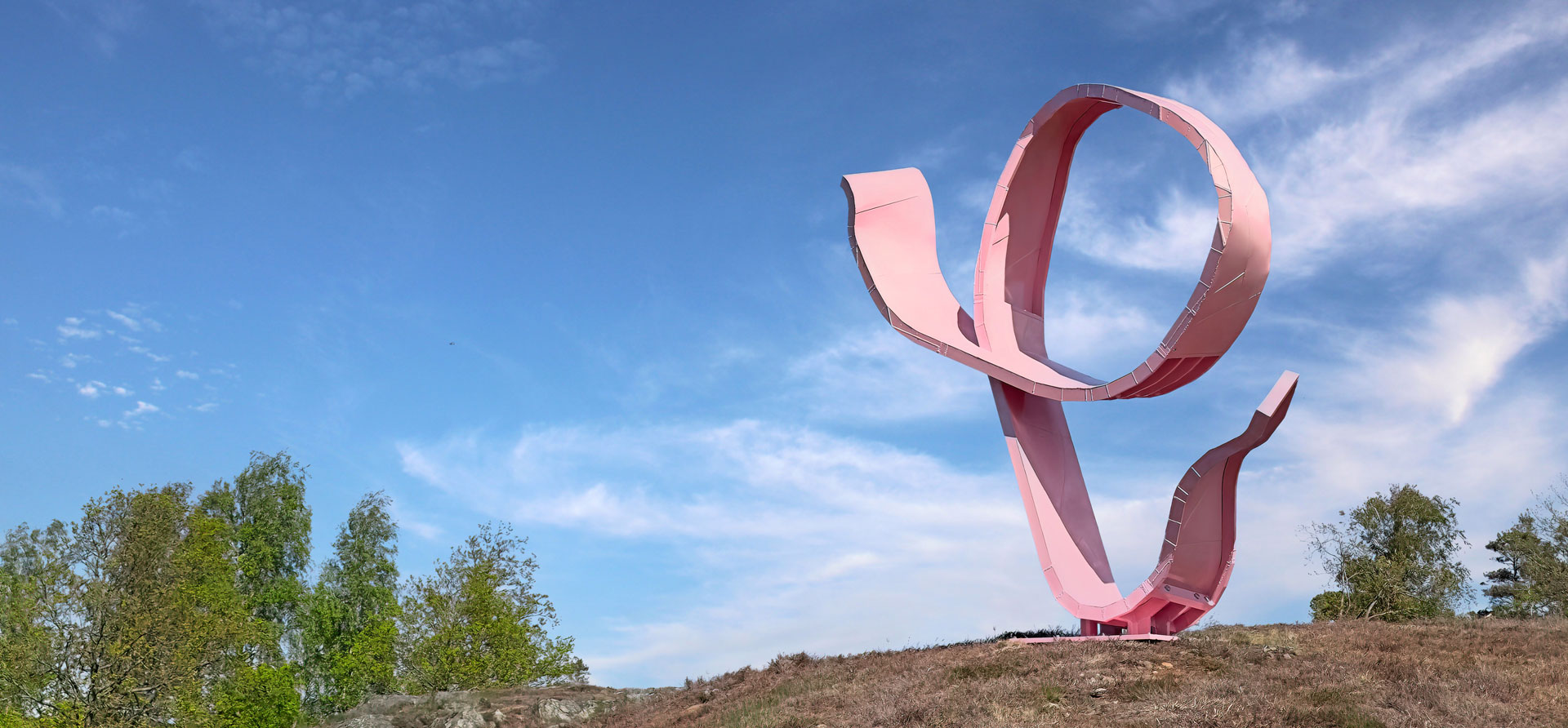 Sculpture park exhibition at Pilane on Tjörn island
