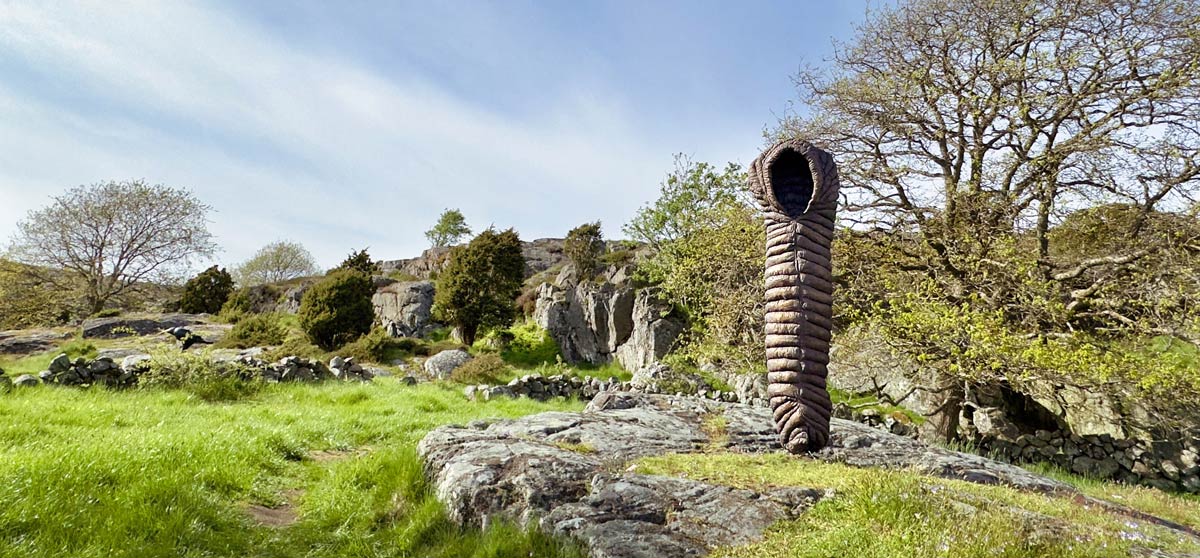 Sculpture park exhibition at Pilane on Tjörn island