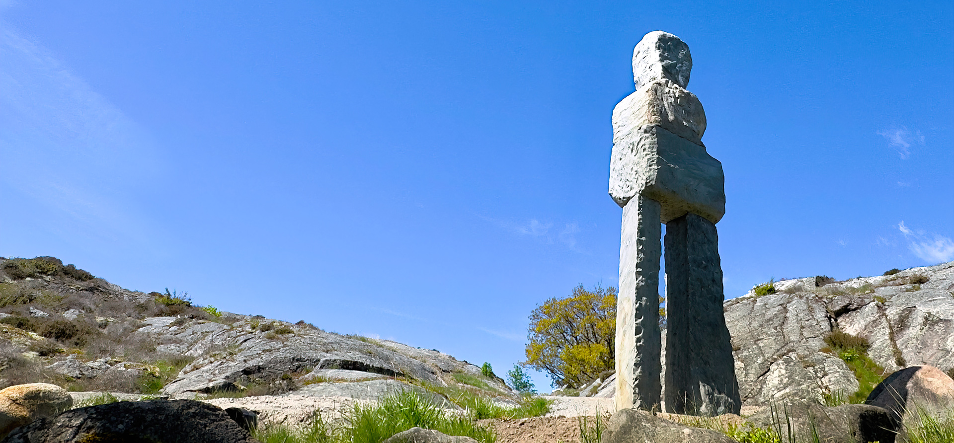 Sculpture park exhibition at Pilane on Tjörn island