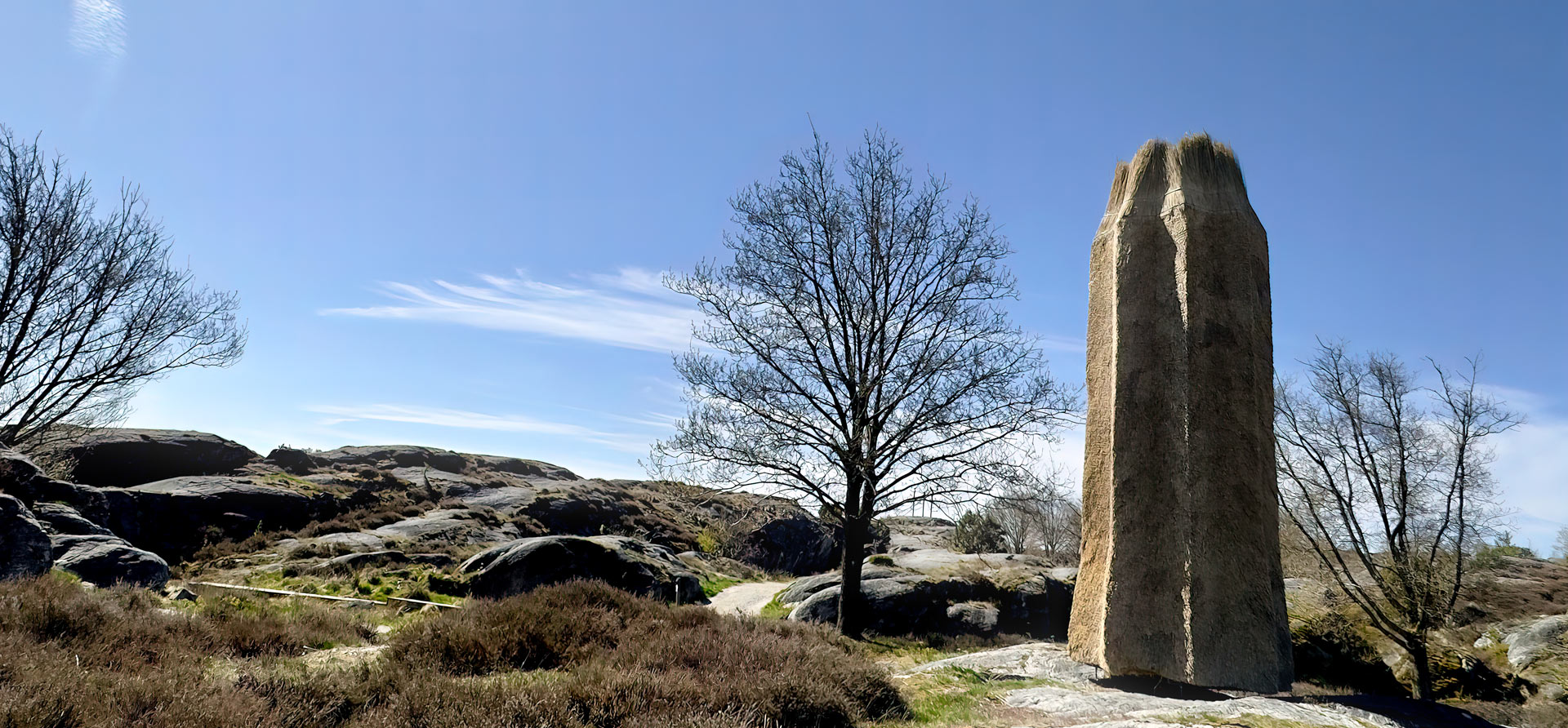 Skulptur i Pilane konstutställning på Tjörn